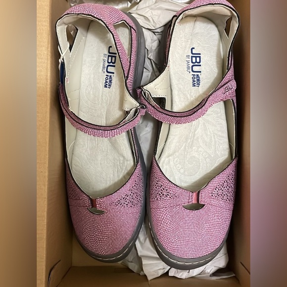 JBU | Shoes | Jbu By Jambu Marina Mary Jane Sandals Womens Size 95w New ...